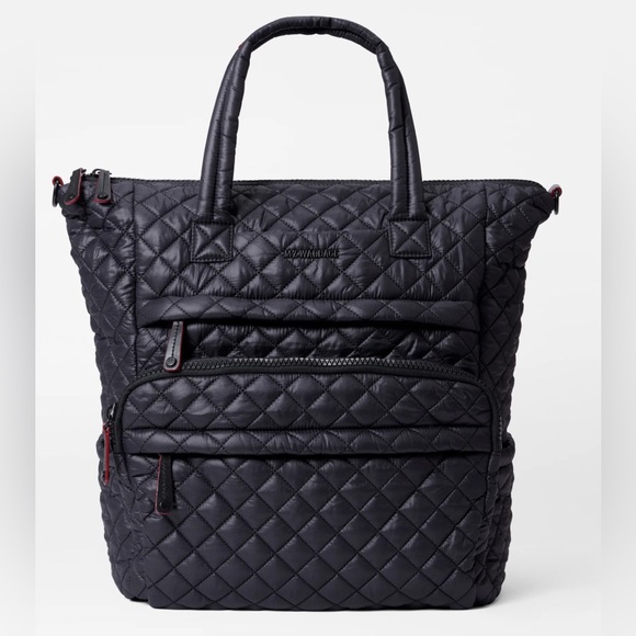 MZ Wallace | Bags | Mz Wallace Metro Small Quilted Utility Backpack ...